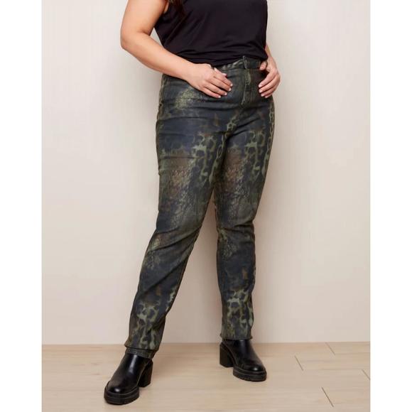CHARLIE B | Jeans | New Charlie B Reversible Jean In Greenbrown | Poshmark